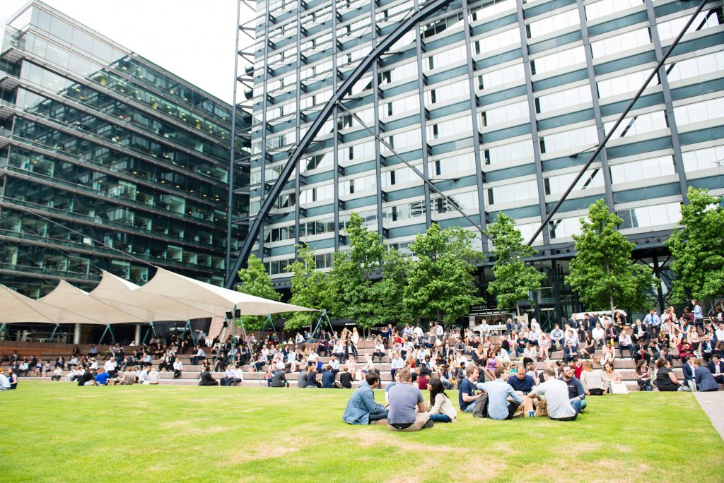 Exchange Square, Broadgate. Courtesy Exchange Square, Broadgate-sm ...