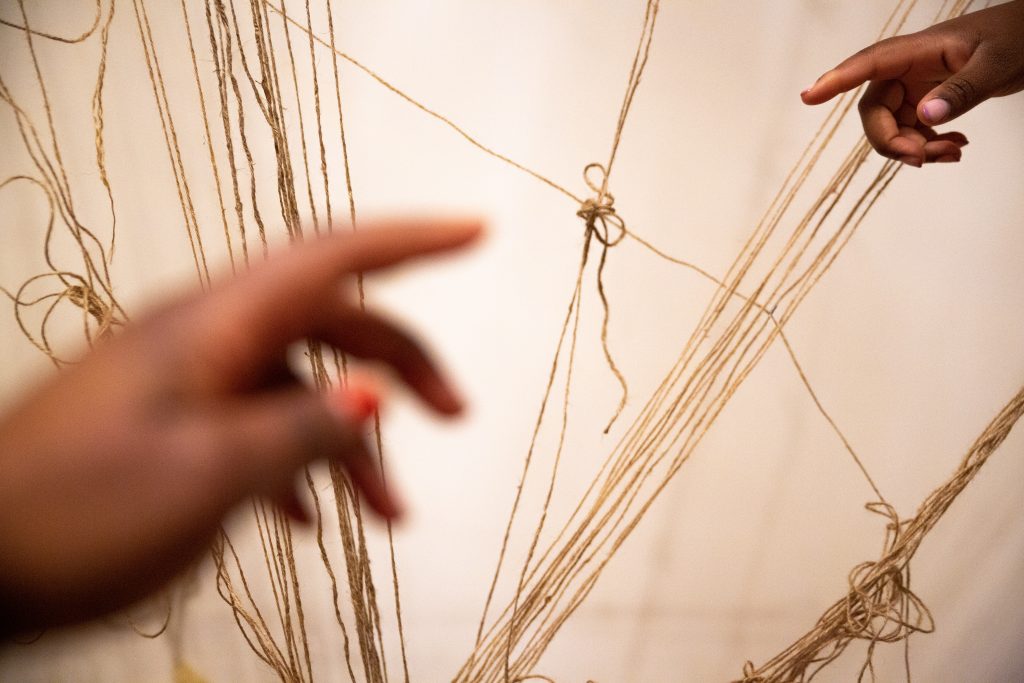 Fikayo - String Figures - Whitechapel Gallery